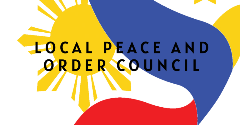 Local Peace and Order Council (LPOC) - Online Resource on Local Governance